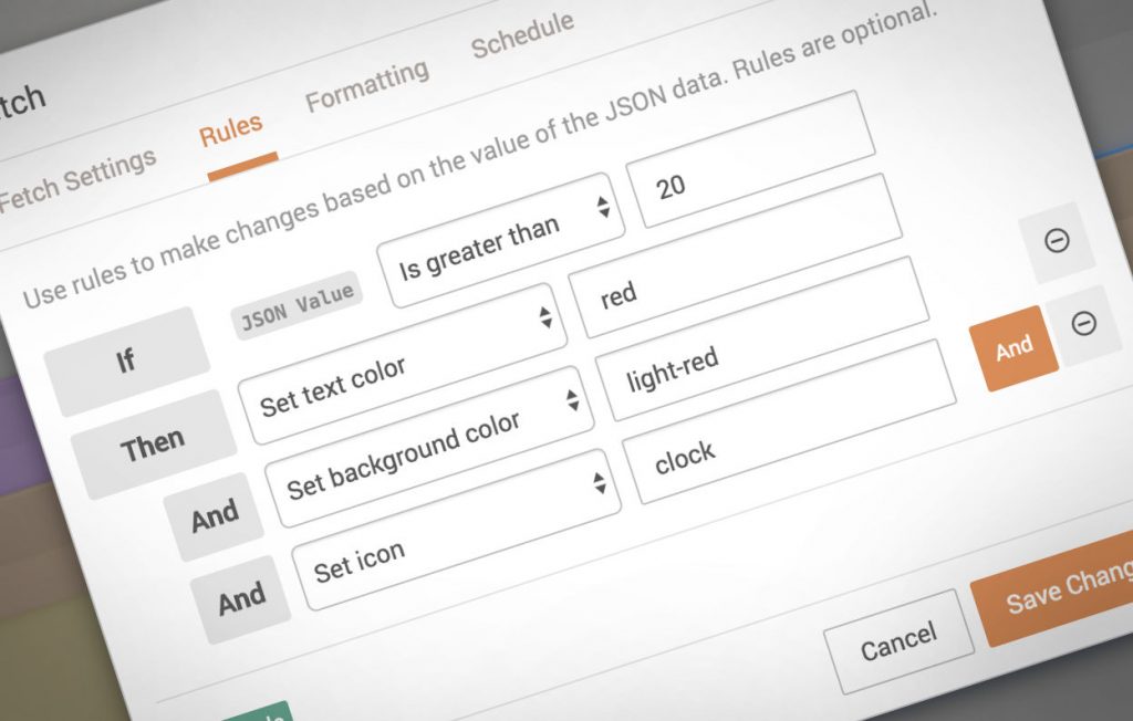 Add Some ‘Pop’ to your Screen with Rules – DAKboard