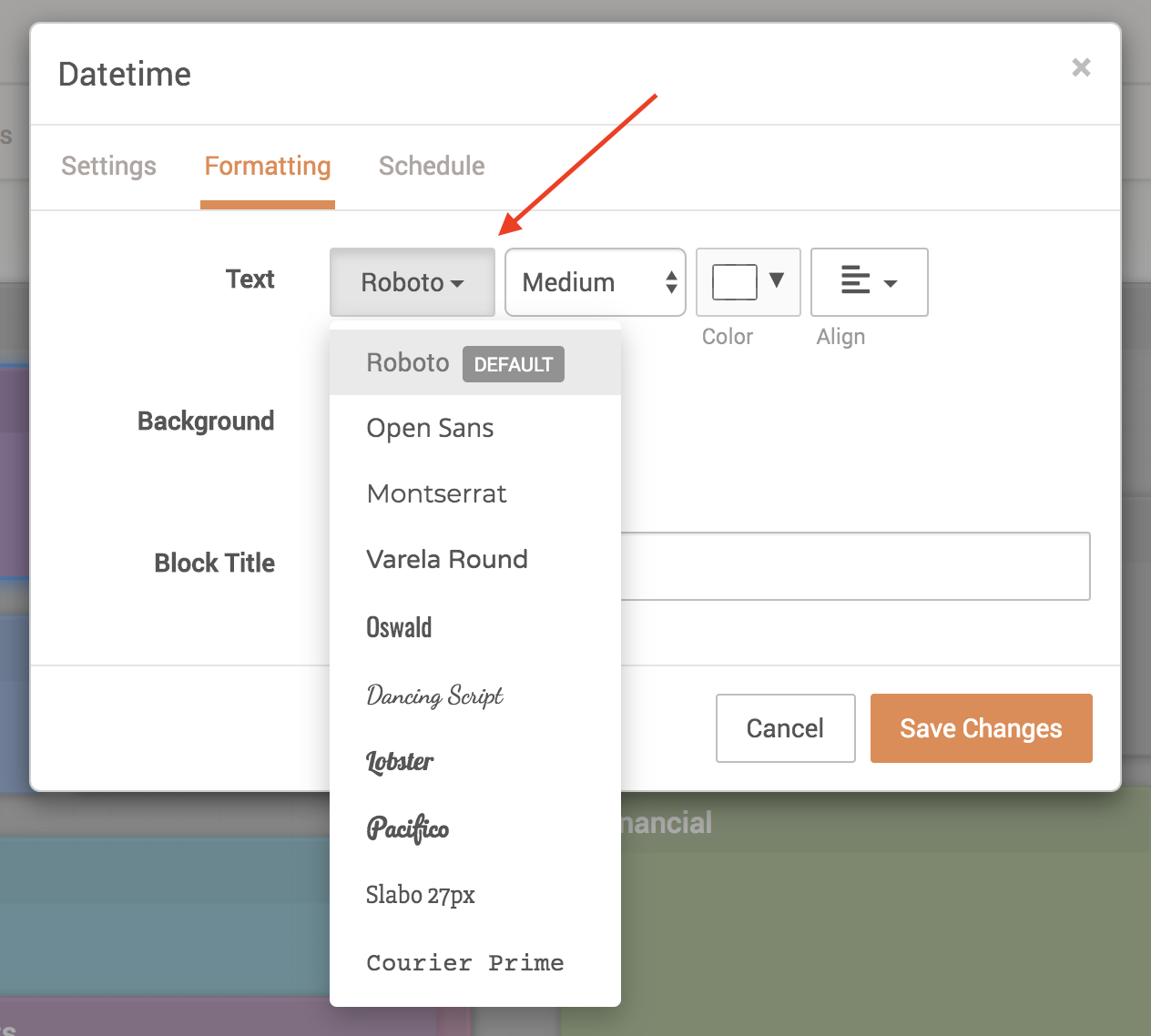 Get Funky with Fonts on DAKboard – DAKboard