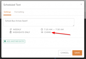 Scheduled Text Audio Alert, Weather On Calendars, Font Selector Widget, and More!!! – DAKboard