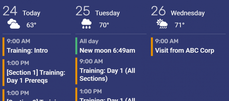Scheduled Text Audio Alert, Weather On Calendars, Font Selector Widget ...