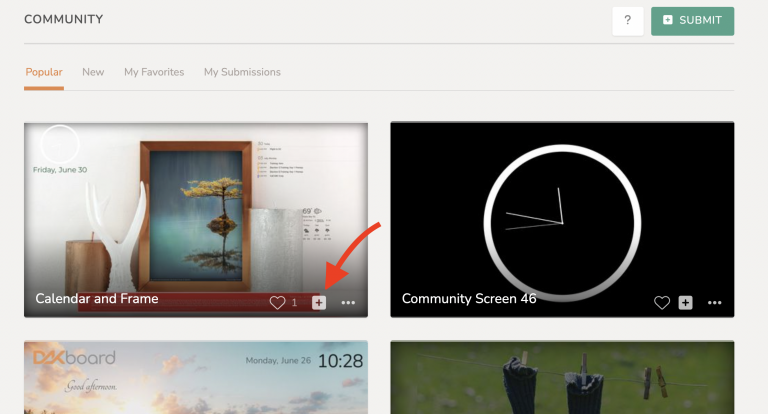 Community Templates: Share Your Screen Designs – DAKboard